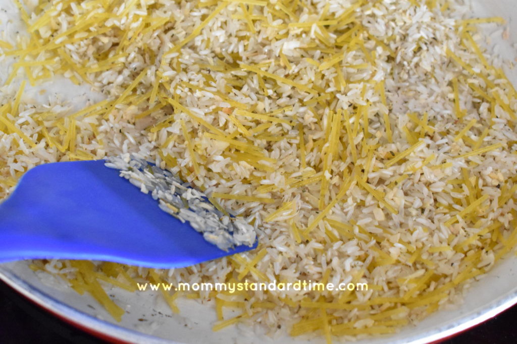 Gluten Free Chicken Rice-a-Roni Copycat - Mommy Standard Time