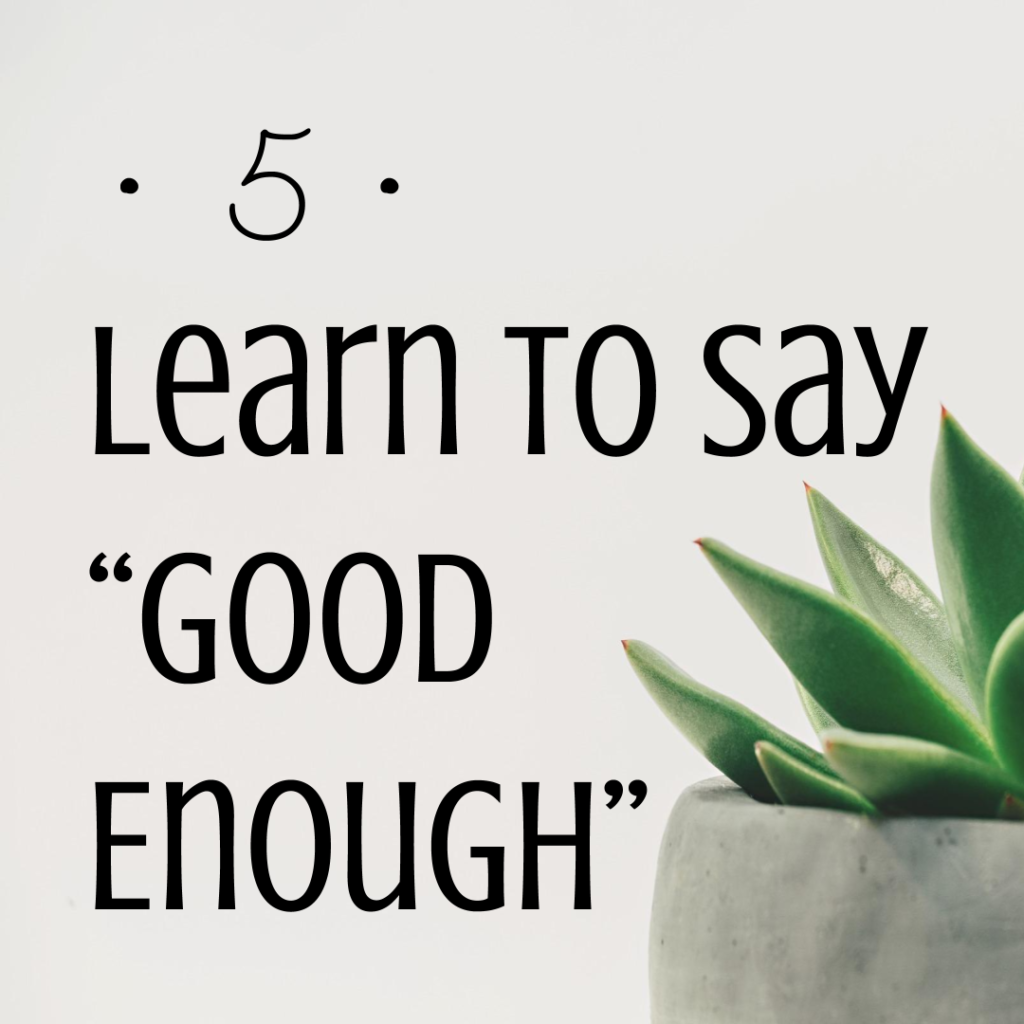 HOW TO OVERCOME PERFECTIONIST PROCRASTINATION - Mommy Standard Time