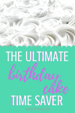 Cake Decorating Time Saver - Mommy Standard Time