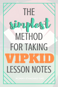 VIPKID FEEDBACK TIME SAVER - Mommy Standard Time