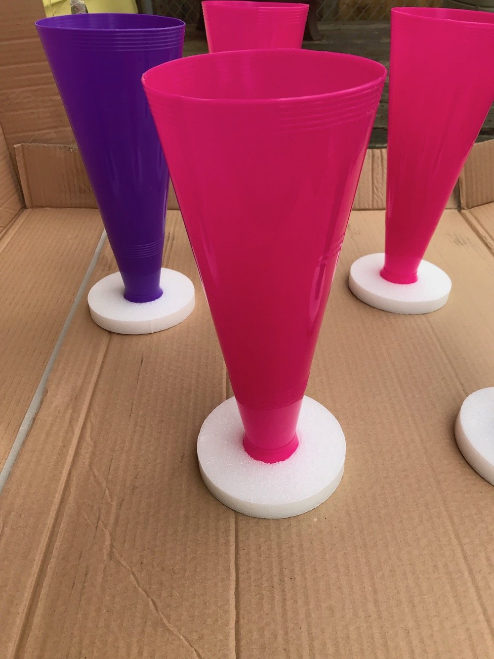 DIY Olympic Torch Centerpiece - Mommy Standard Time