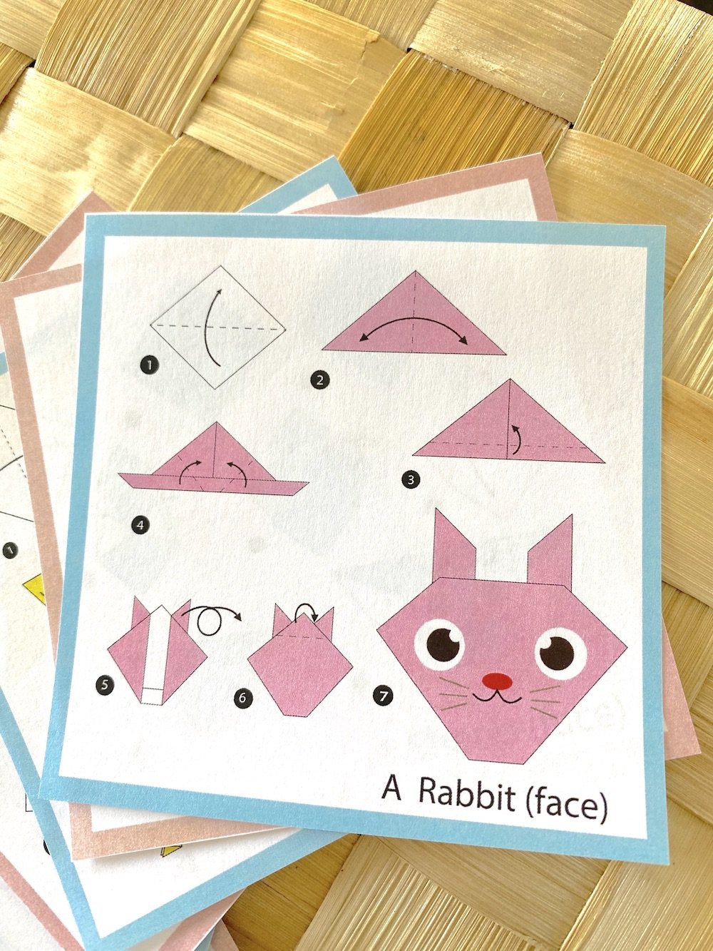 Free Easter Origami Booklet - Mommy Standard Time